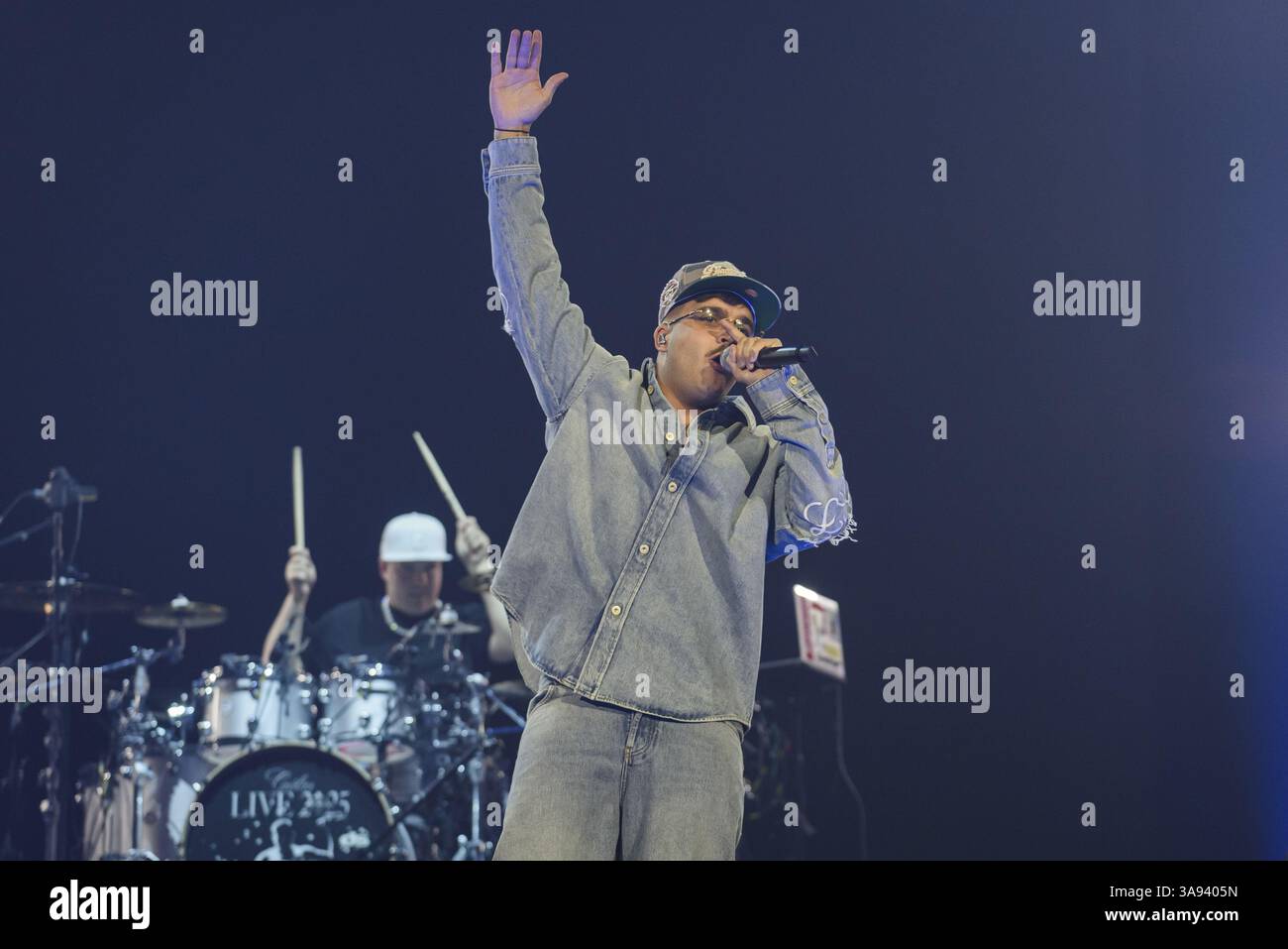 Rome, Italy. 29th Mar, 2025. Geolier - real name Emanuele Palumbo ...