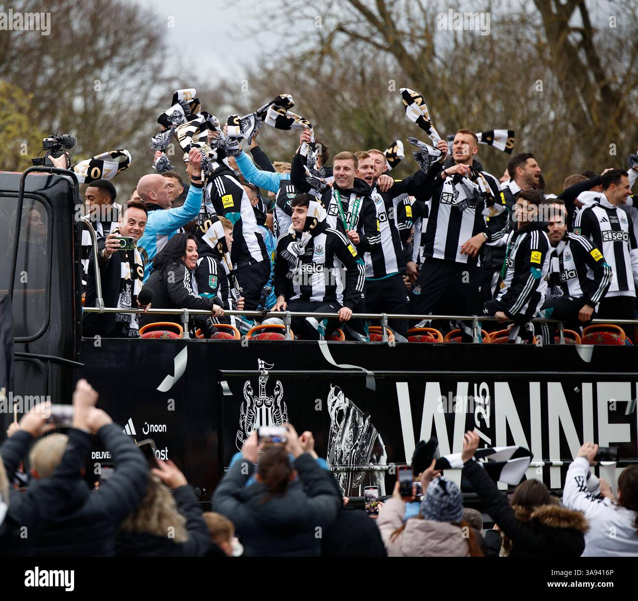 29th March 2025; St James Park to Town Moor, Newcastle, England ...