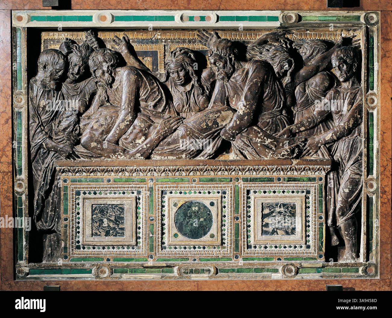 Donato di NiccolÃ² di Betto Bardi known as Donatello, The altar of the ...