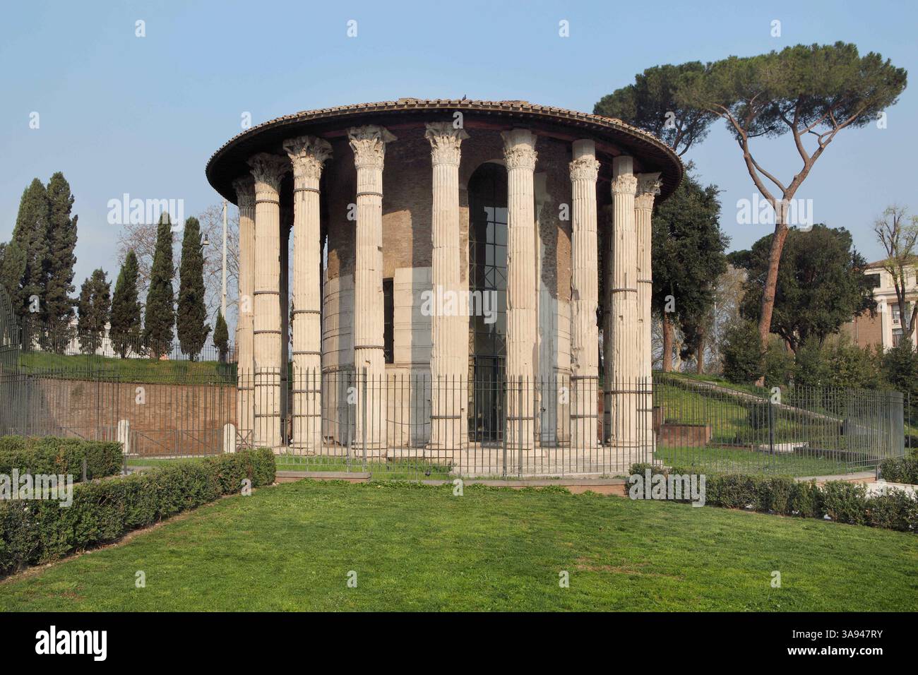 March 26, 2012 - Rome, Italy - Temple of Hercules Victor, 2nd century ...