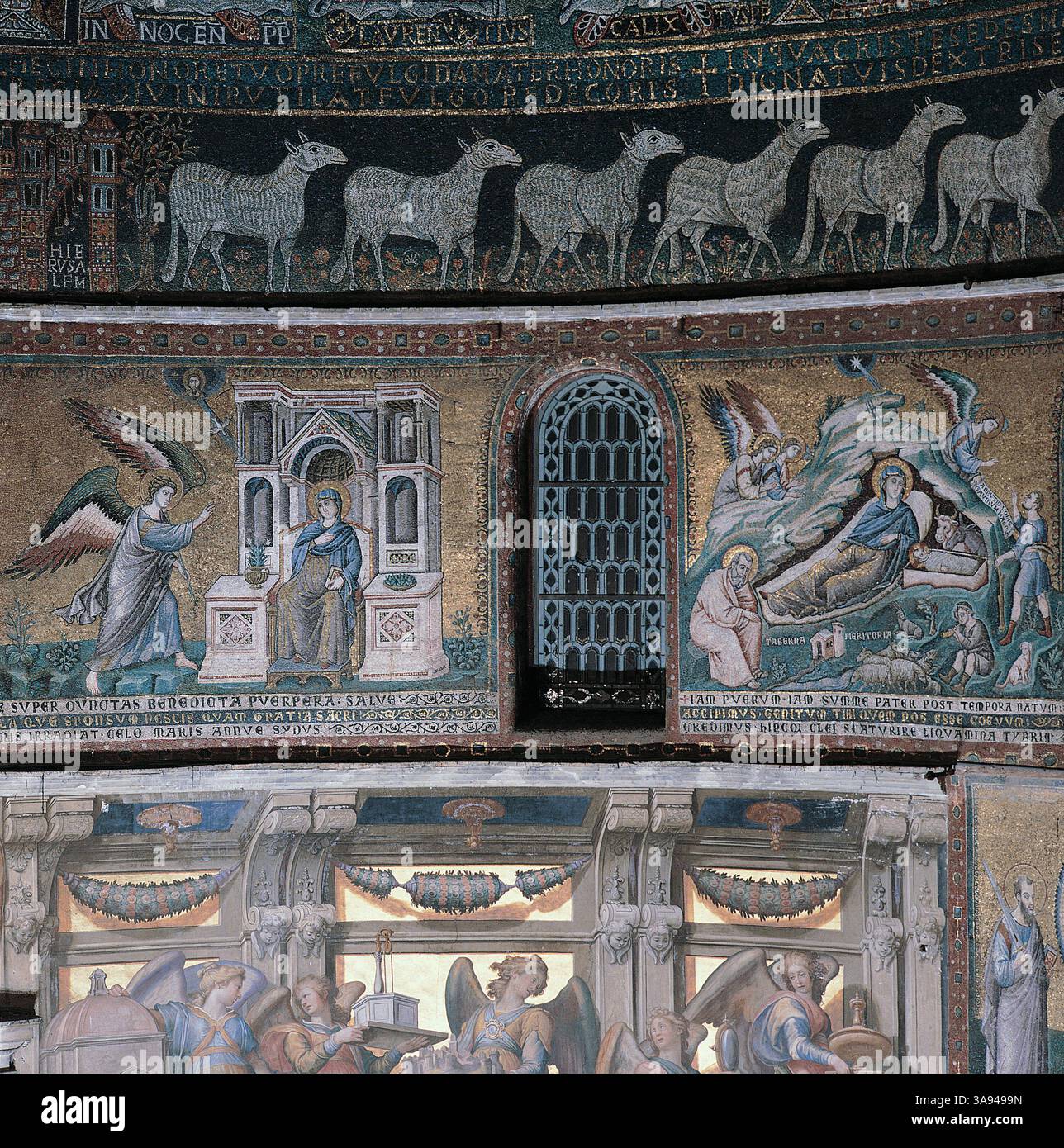 Pietro de' Cerroni known as Pietro Cavallini, Stories of the Virgin ...