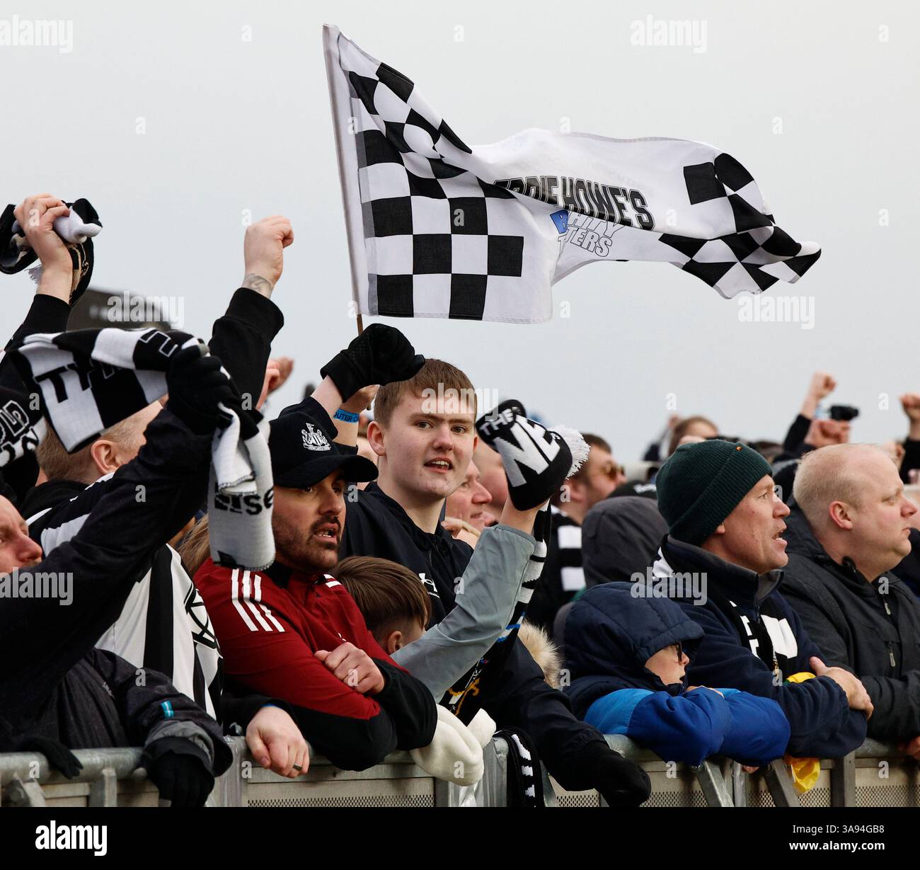 29th March 2025; St James Park to Town Moor, Newcastle, England ...