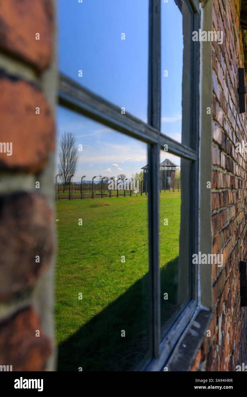 Europe, Poland, Oswiecim, Auschwitz-Birkenau. WWll, reflections of ...