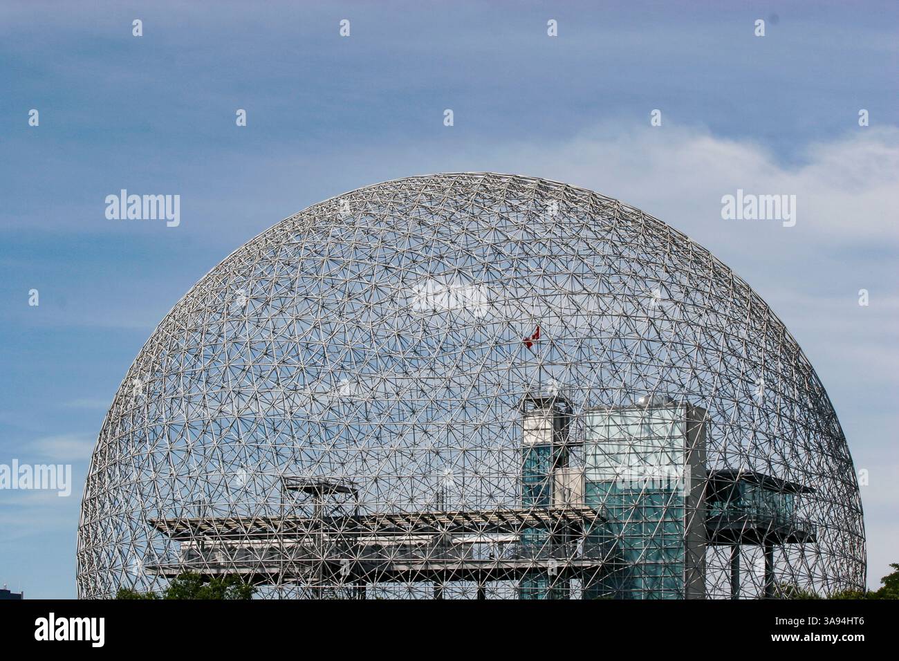 Geodesic dome at Parc Jean Drapeau, Montreal, Quebec, Canada Stock ...