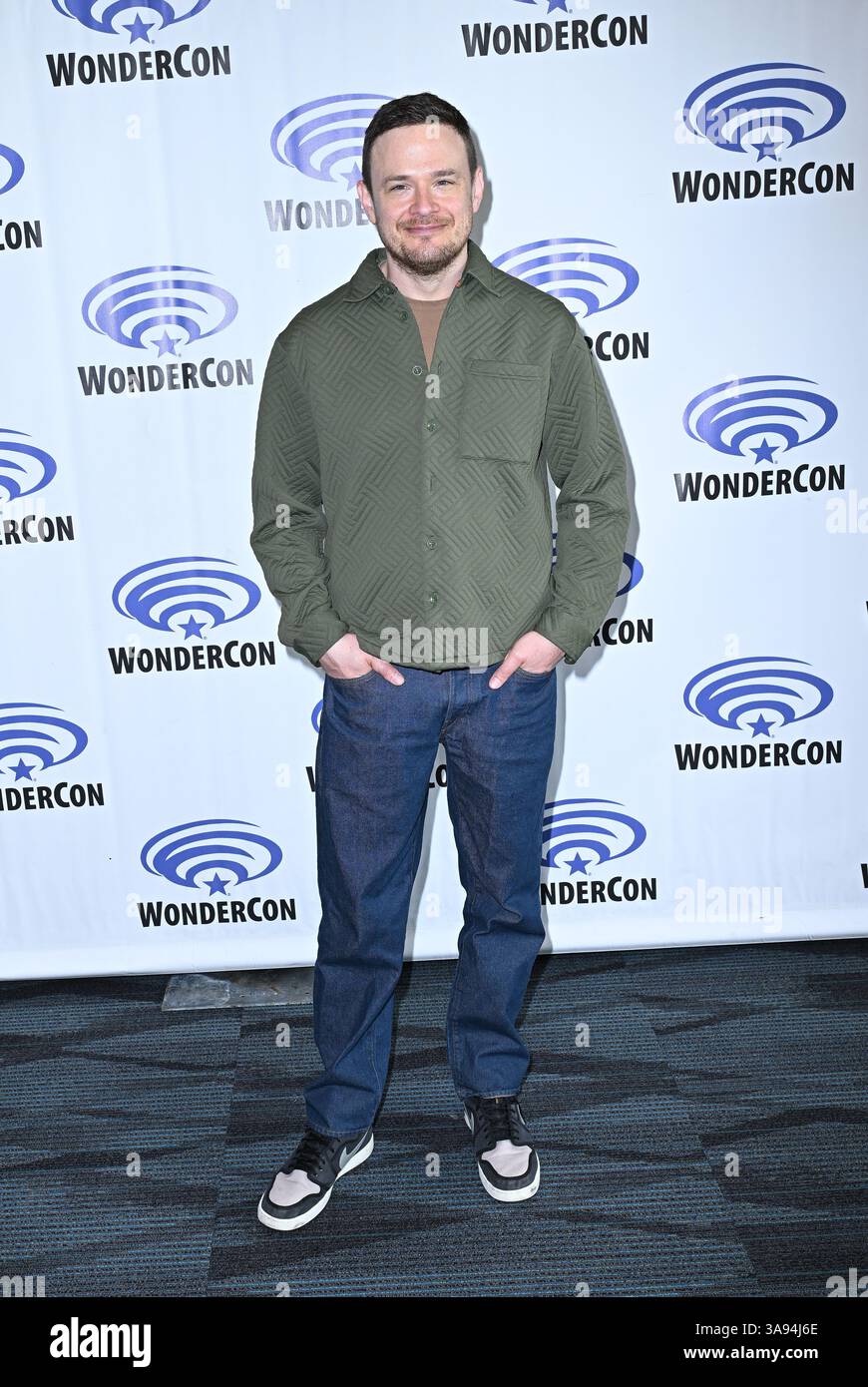 Jake Coburn arriving at WonderCon 2025 held at the Anaheim Convention ...