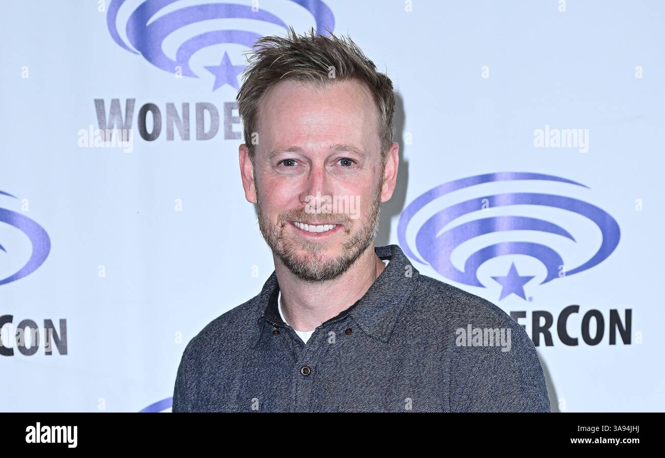JJ Bailey arriving at WonderCon 2025 held at the Anaheim Convention ...