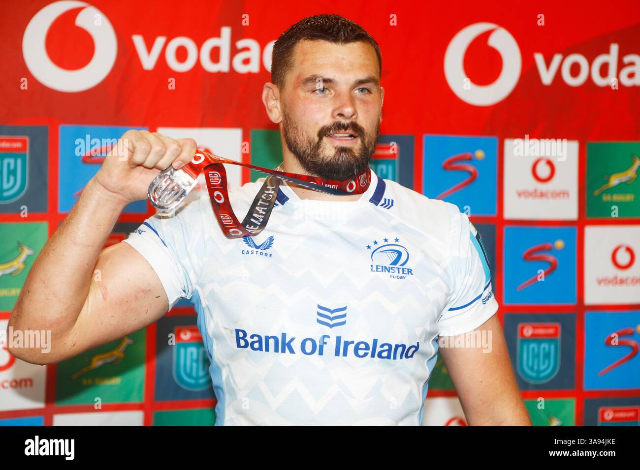 DURBAN, SOUTH AFRICA - MARCH 29: Max Deegan (Captain) of Leinster Rugby ...