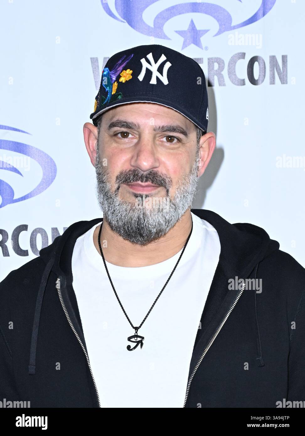 Patrick Sabongui arriving at WonderCon 2025 held at the Anaheim ...