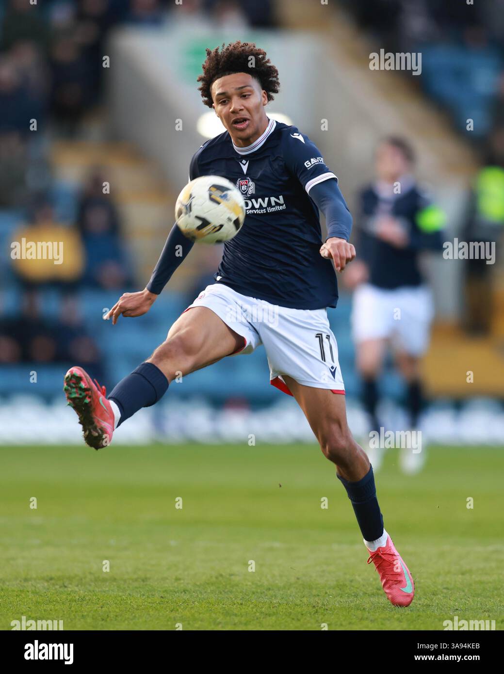 Dens Park, Dundee, UK. 29th Mar, 2025. Scottish Premiership Football ...