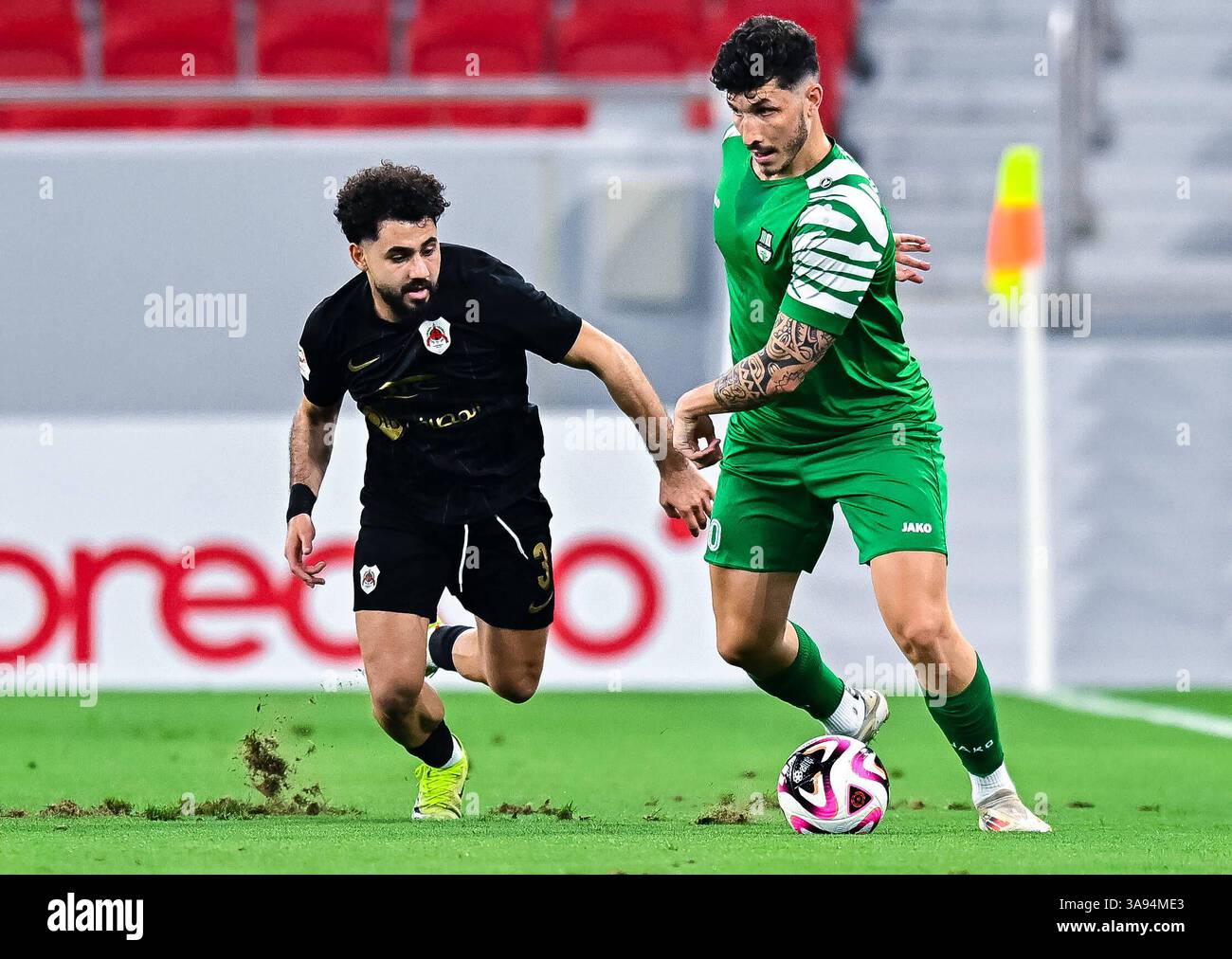 Al Ahli SC and Al Rayyan SC -Ooredoo Qatar Stars League Erik Alexander ...