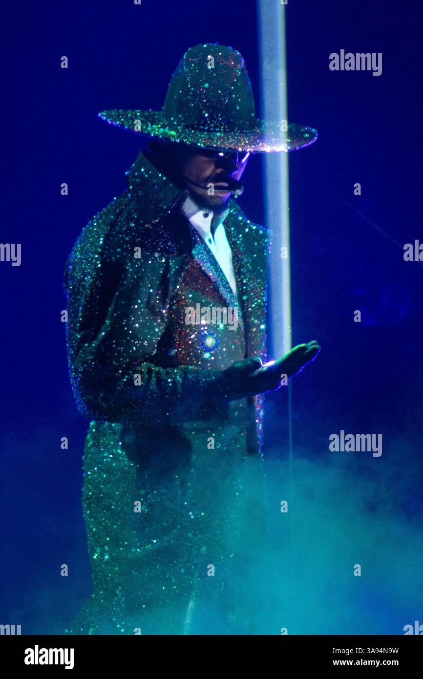 London, UK. 29 Mar 2025. American singer-songwriter Usher (born Usher ...