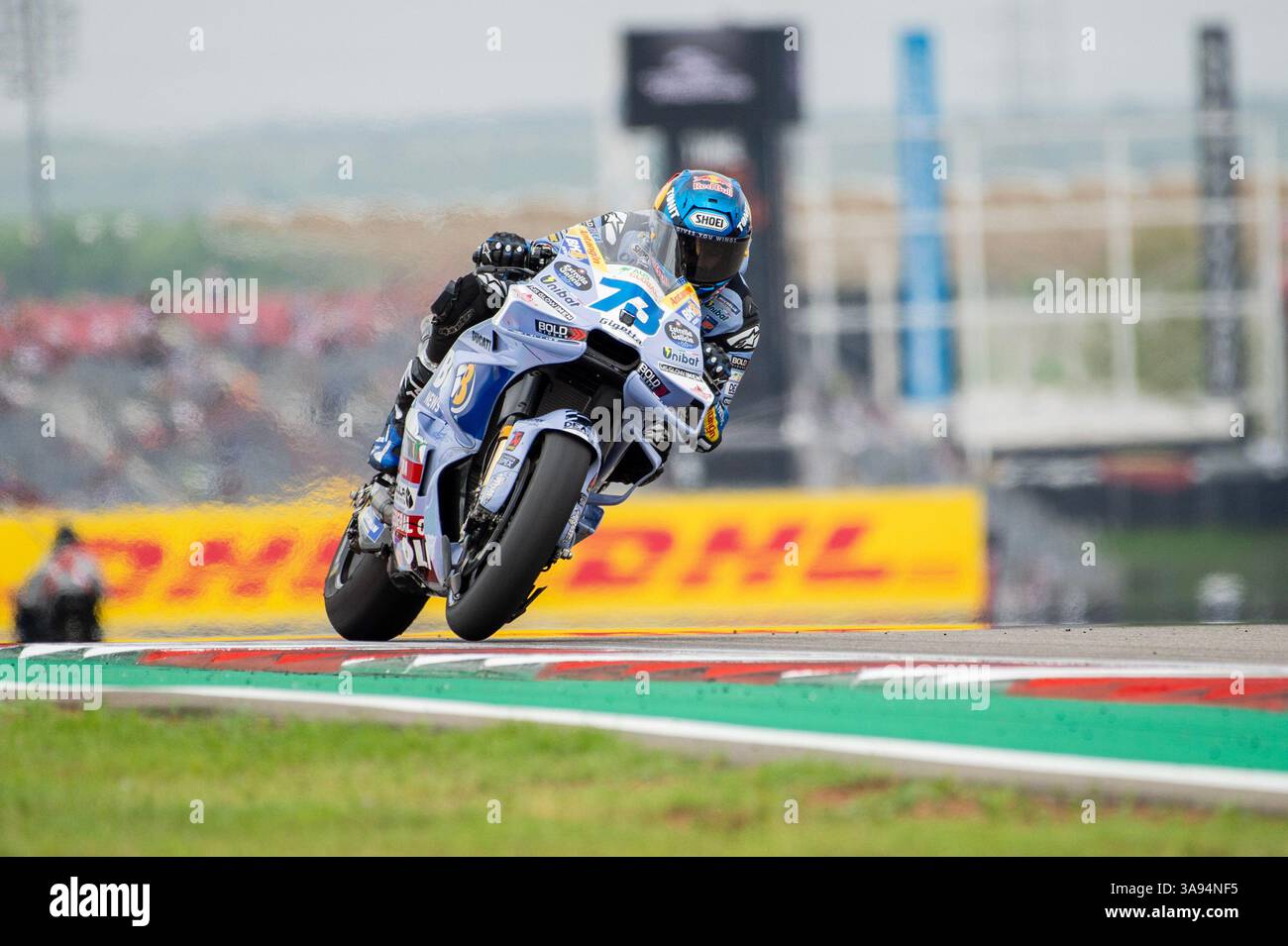 The Americas. 29th Mar, 2025. Alex Marquez (73) with BK8 Gresini Racing ...