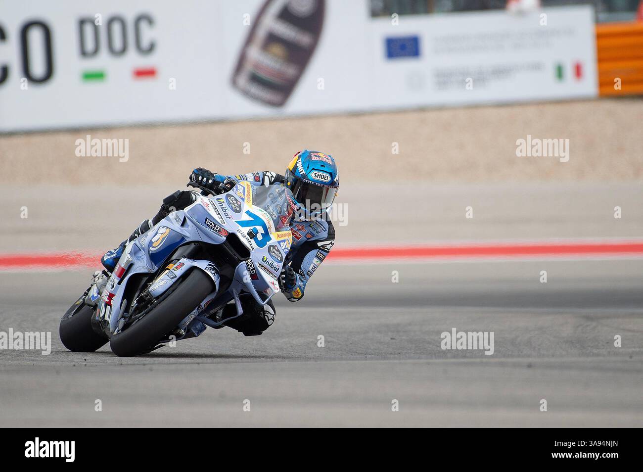 The Americas. 29th Mar, 2025. Alex Marquez (73) with BK8 Gresini Racing MotoGP Free Practice at ...