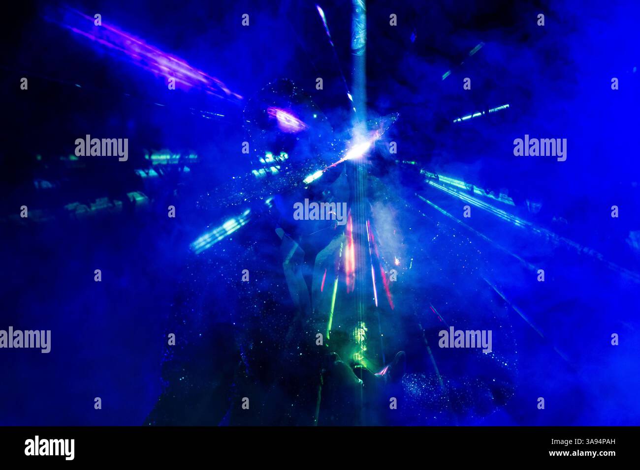 Usher performs on stage at the O2 Arena in London, Saturday, March 29 ...