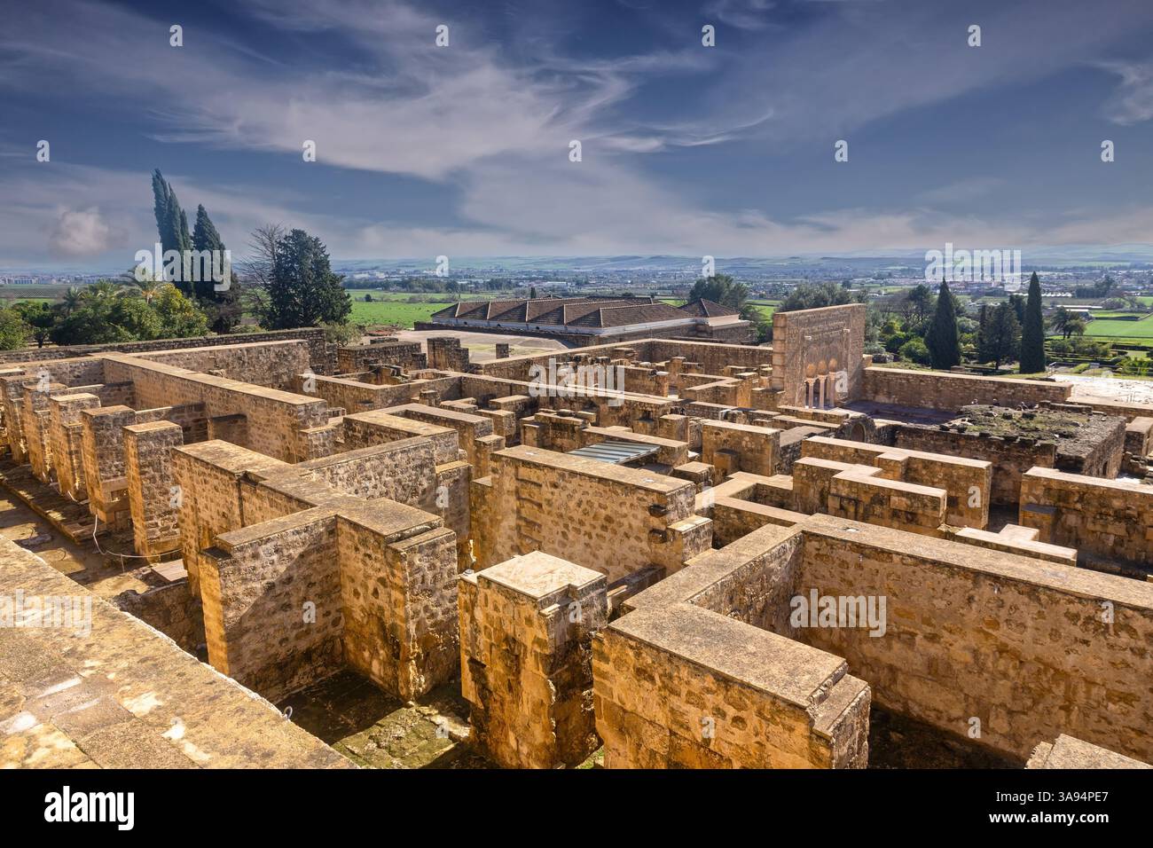 Medina azahara aerial view hi-res stock photography and images - Alamy