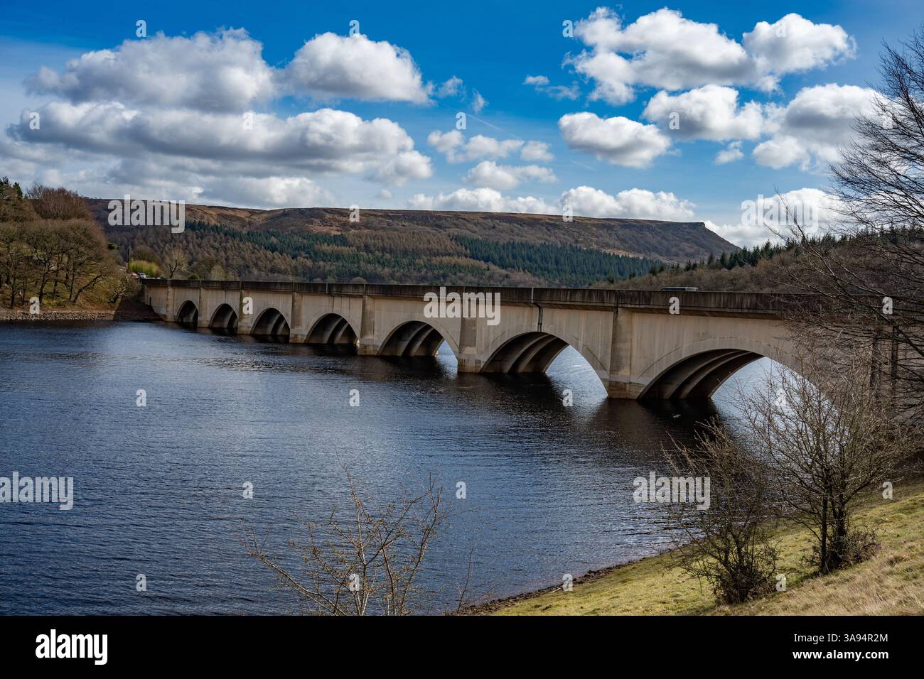 Snake Road Bridge Ladybower Stock Photo - Alamy