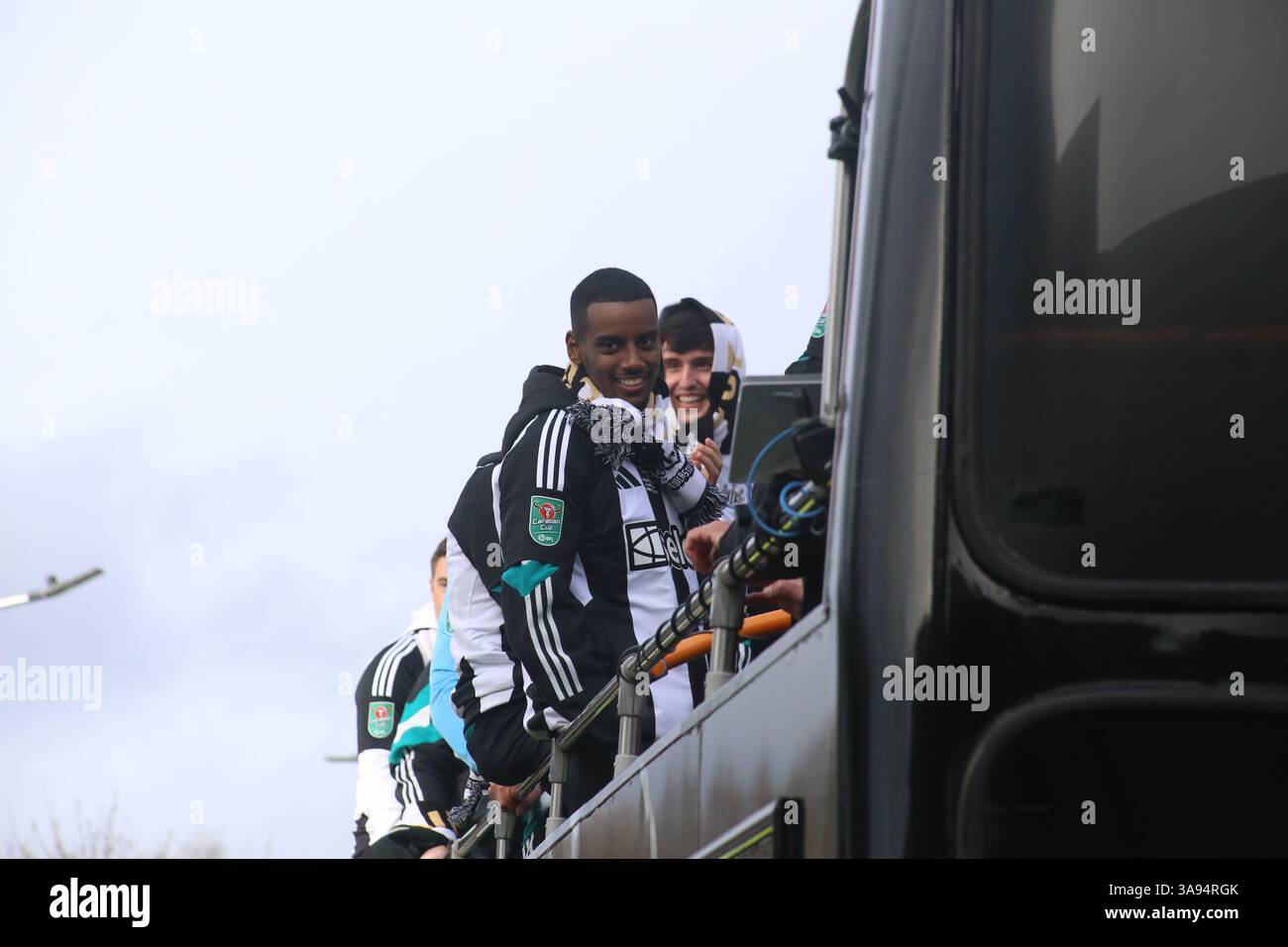 Newcastle United Players Open-Top Bus Parade Celebrations, Newcastle ...
