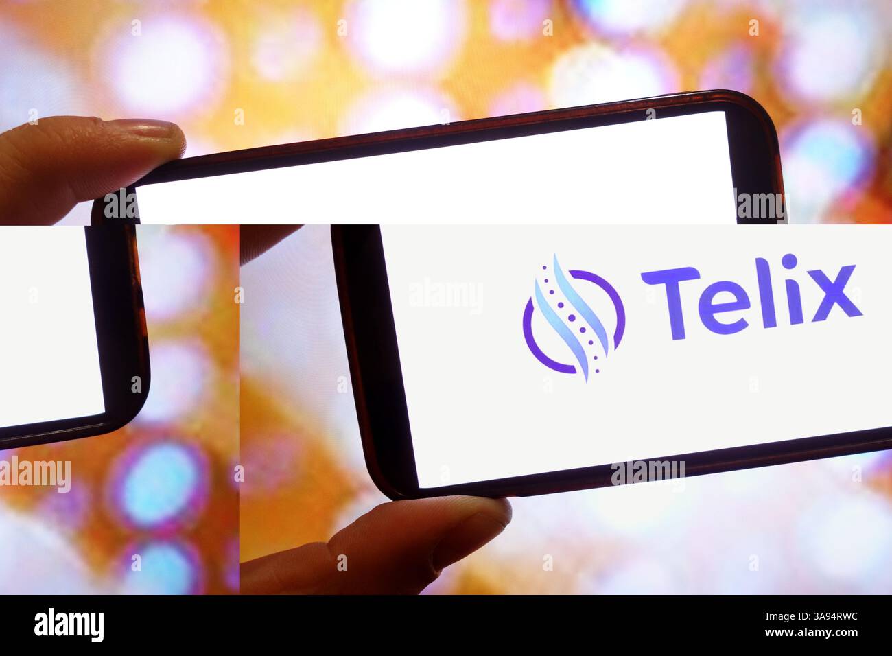 Poland. 27th Mar, 2025. In this photo illustration, the Telix ...