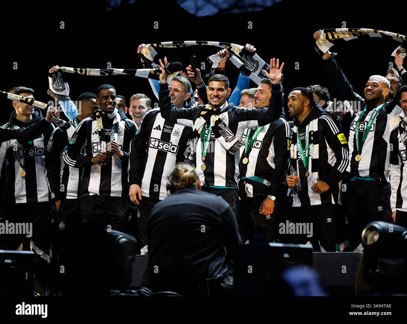 29th March 2025; St James Park to Town Moor, Newcastle, England ...