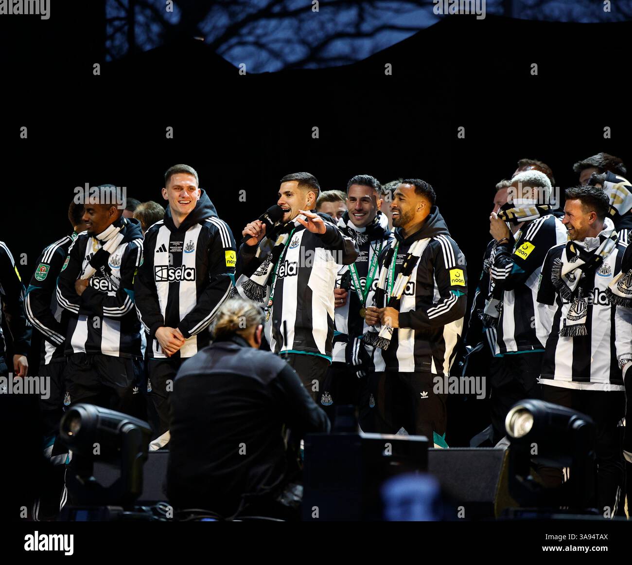 29th March 2025; St James Park to Town Moor, Newcastle, England ...