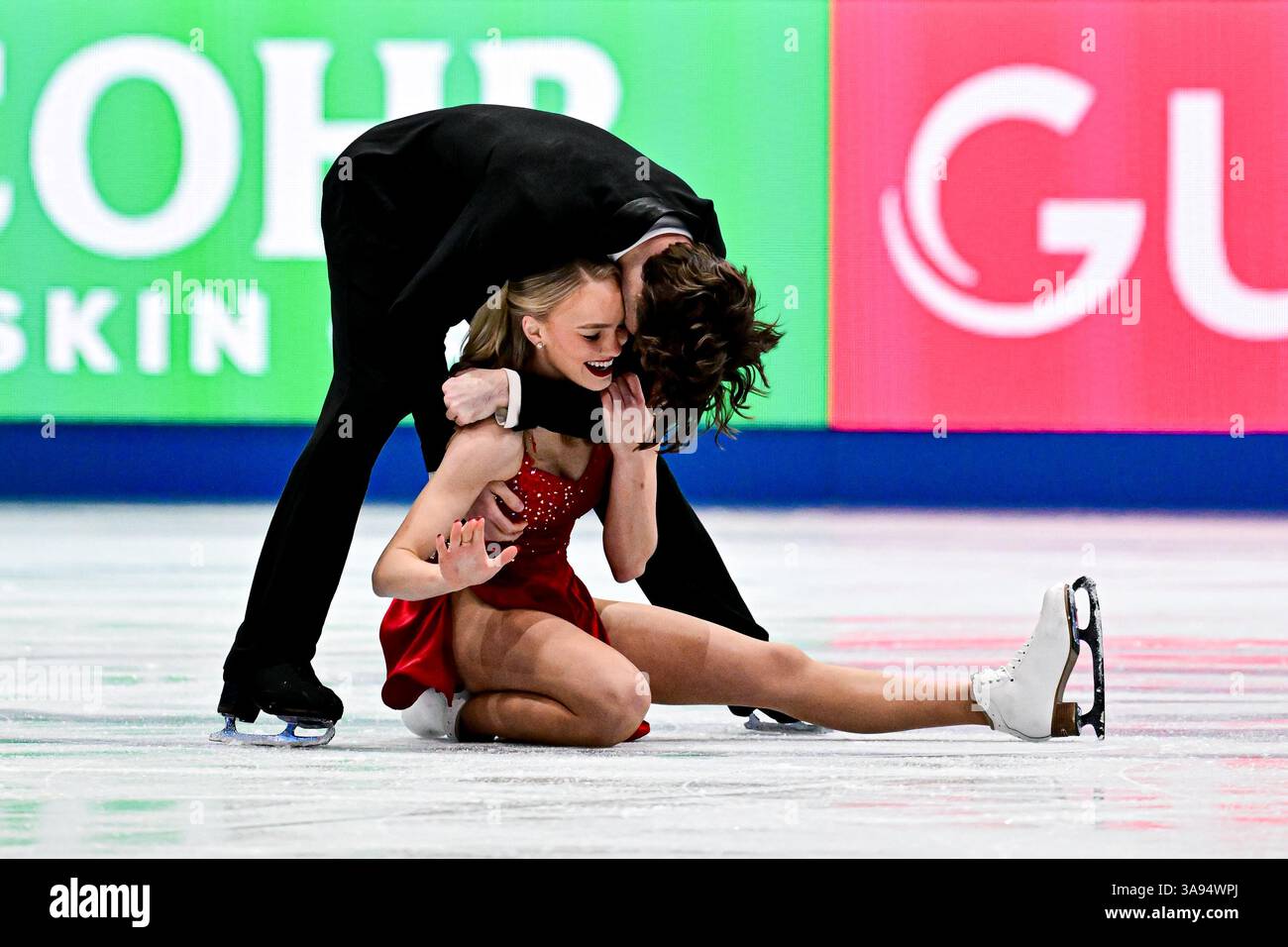 Phebe BEKKER & James HERNANDEZ (GBR), during Ice Dance Free Dance, at ...