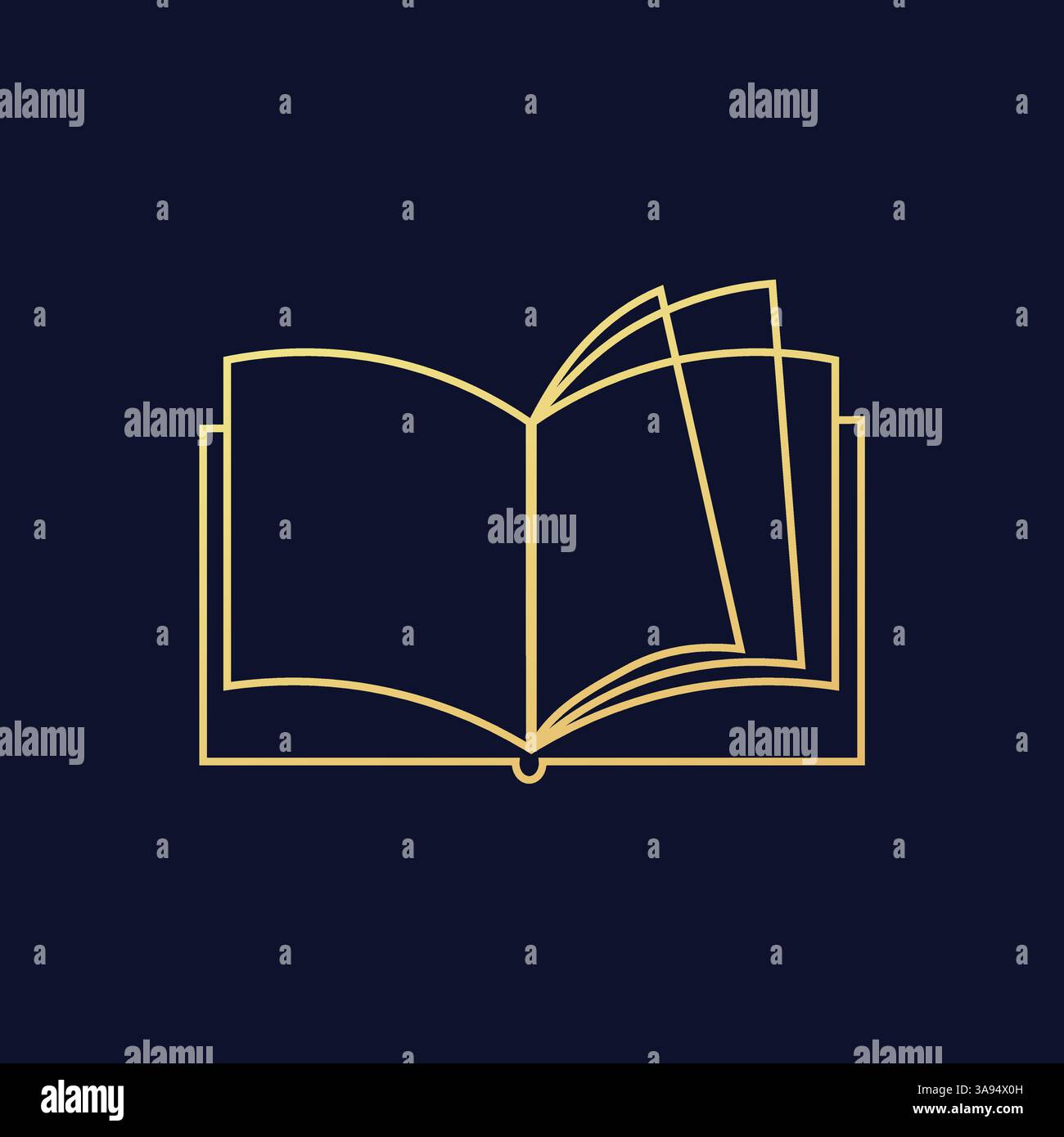 Flat Book icon symbol vector Illustration Stock Vector Image & Art - Alamy