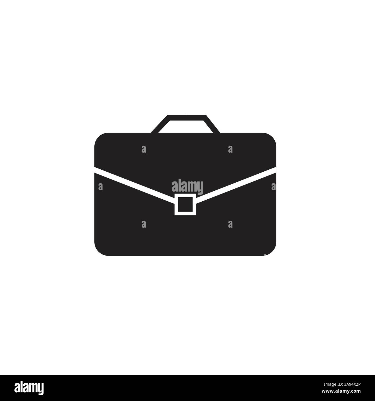 Flat briefcase icon symbol vector Illustration Stock Vector Image & Art ...