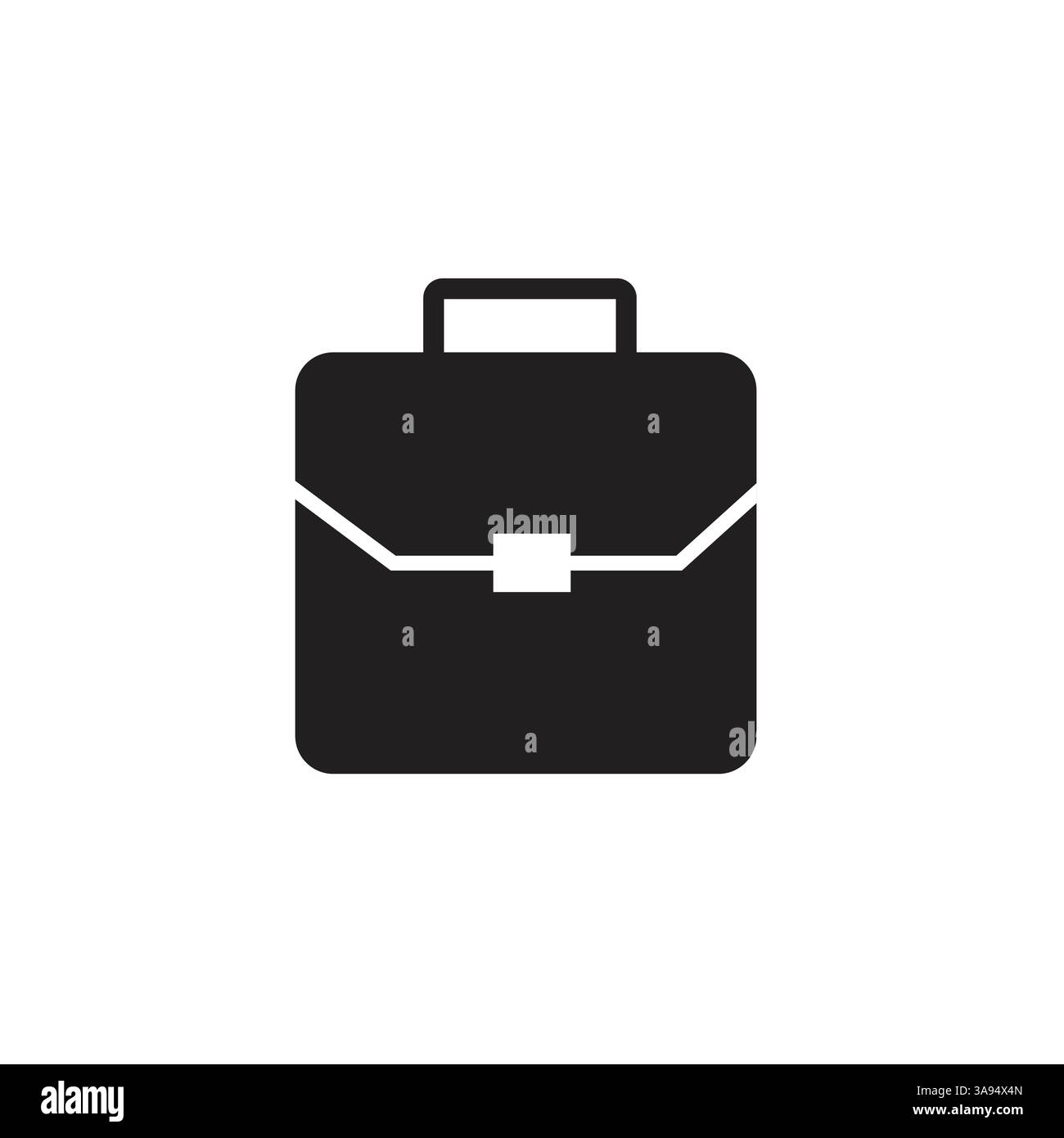 Flat briefcase icon symbol vector Illustration Stock Vector Image & Art ...