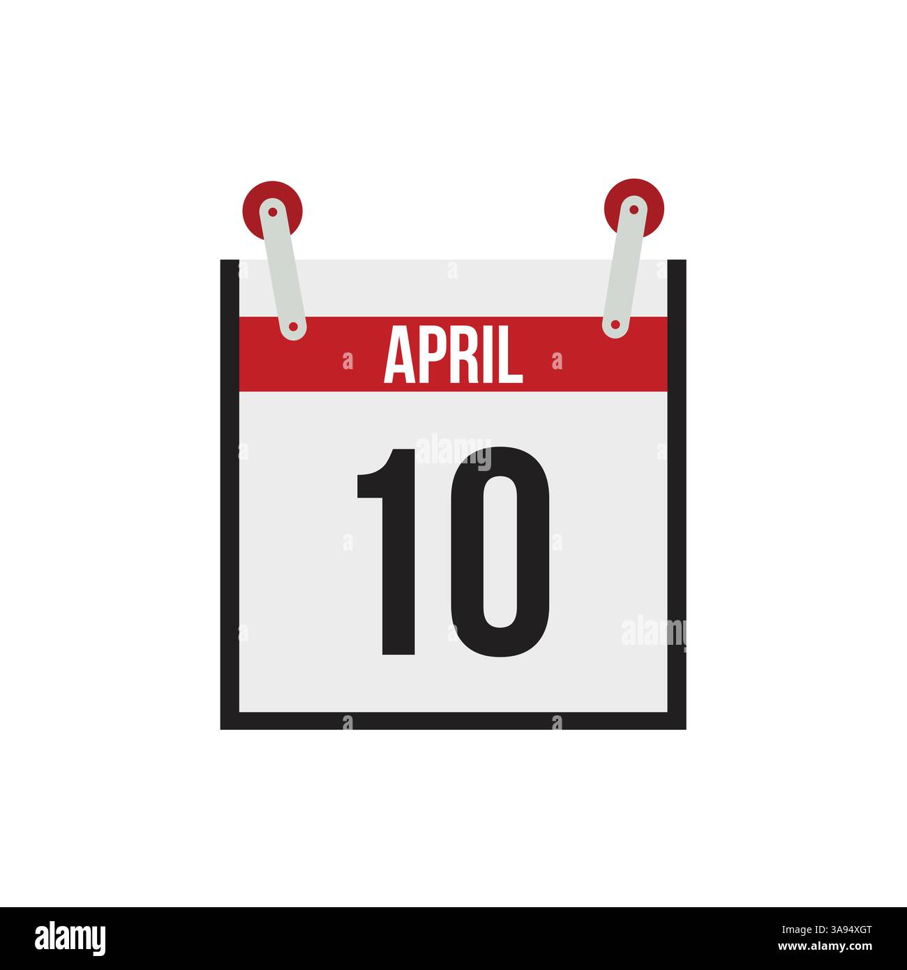10 calendar Stock Vector Images - Alamy