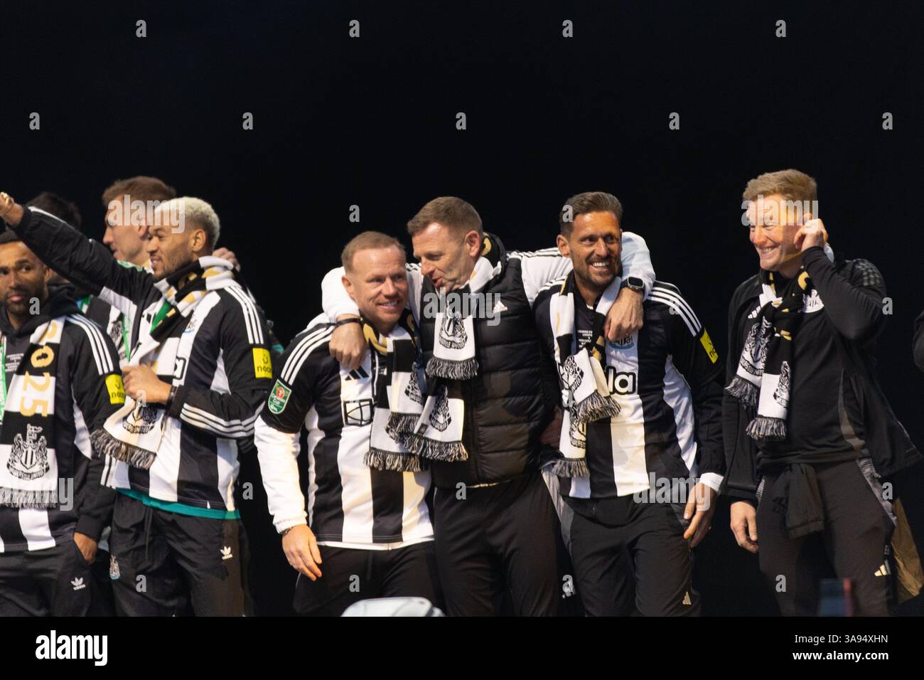 Newcastle, UK. 29th Mar 2025. Newcastle United celebrations on 29th ...