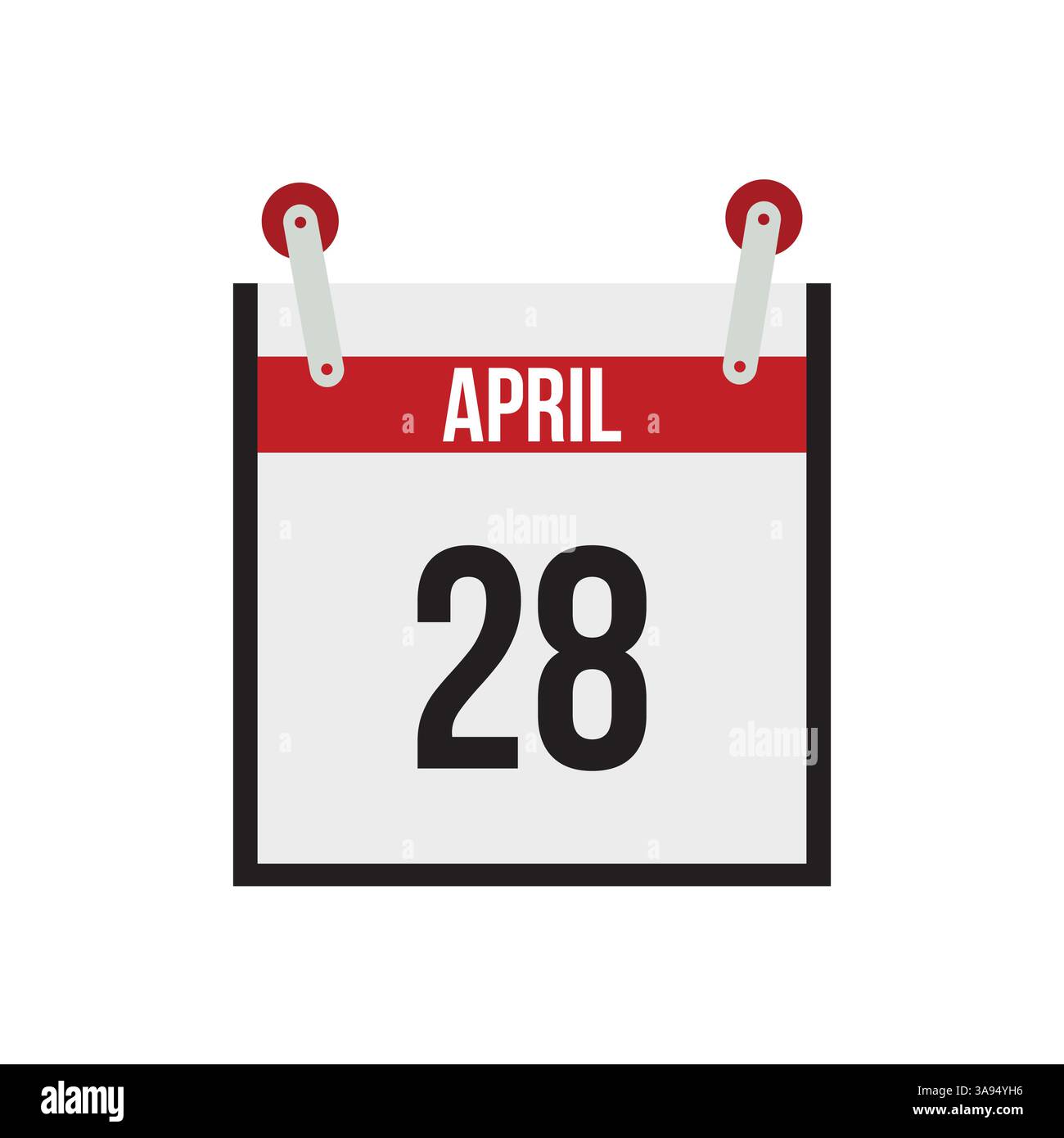 28 calendar Cut Out Stock Images & Pictures - Alamy
