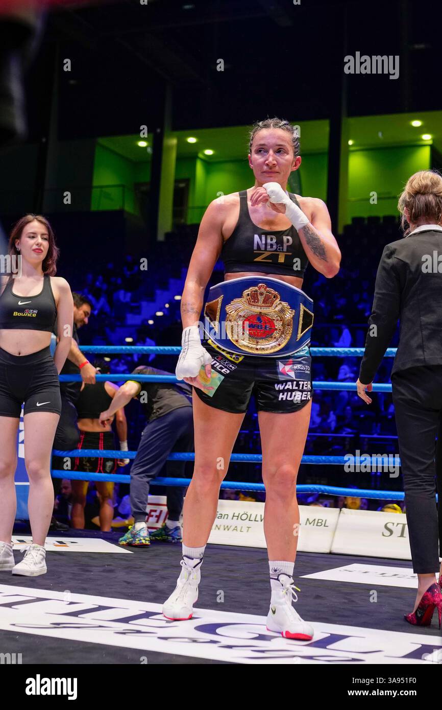 Schwechat, Austria. 29th Mar, 2025. SCHWECHAT, AUSTRIA - MARCH 29: Michaela Kotaskova of Austria ...