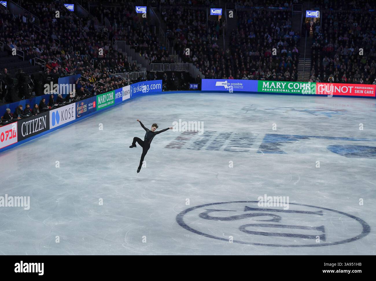 Roman Sadovsky of Canada performs in the Men's Free Skate program ...