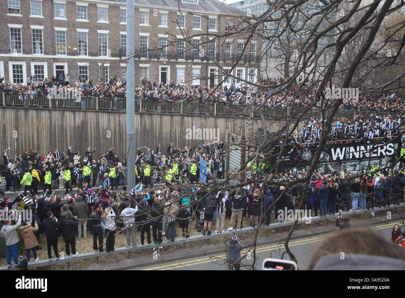 Newcastle Upon Tyne, UK. 29th Mar 2025. Newcastle Football Fans ...
