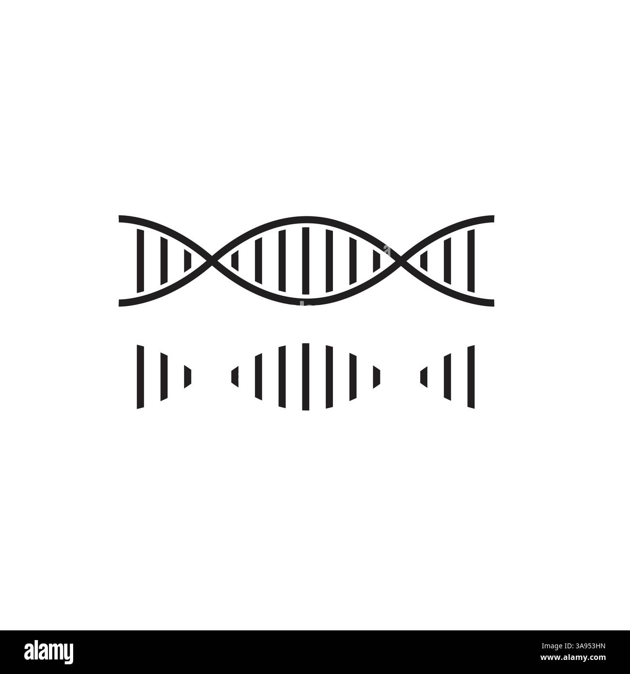 Vector dark grey dna helix icon Stock Vector Image & Art - Alamy