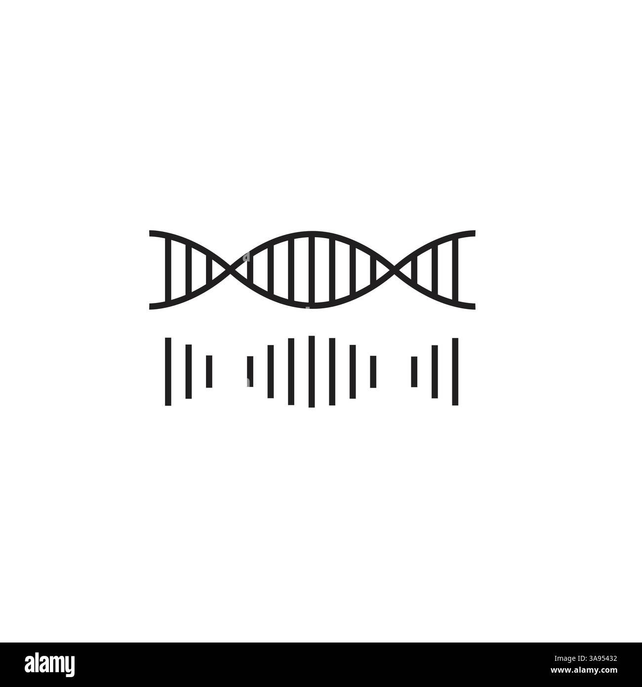 Vector dark grey dna helix icon Stock Vector Image & Art - Alamy