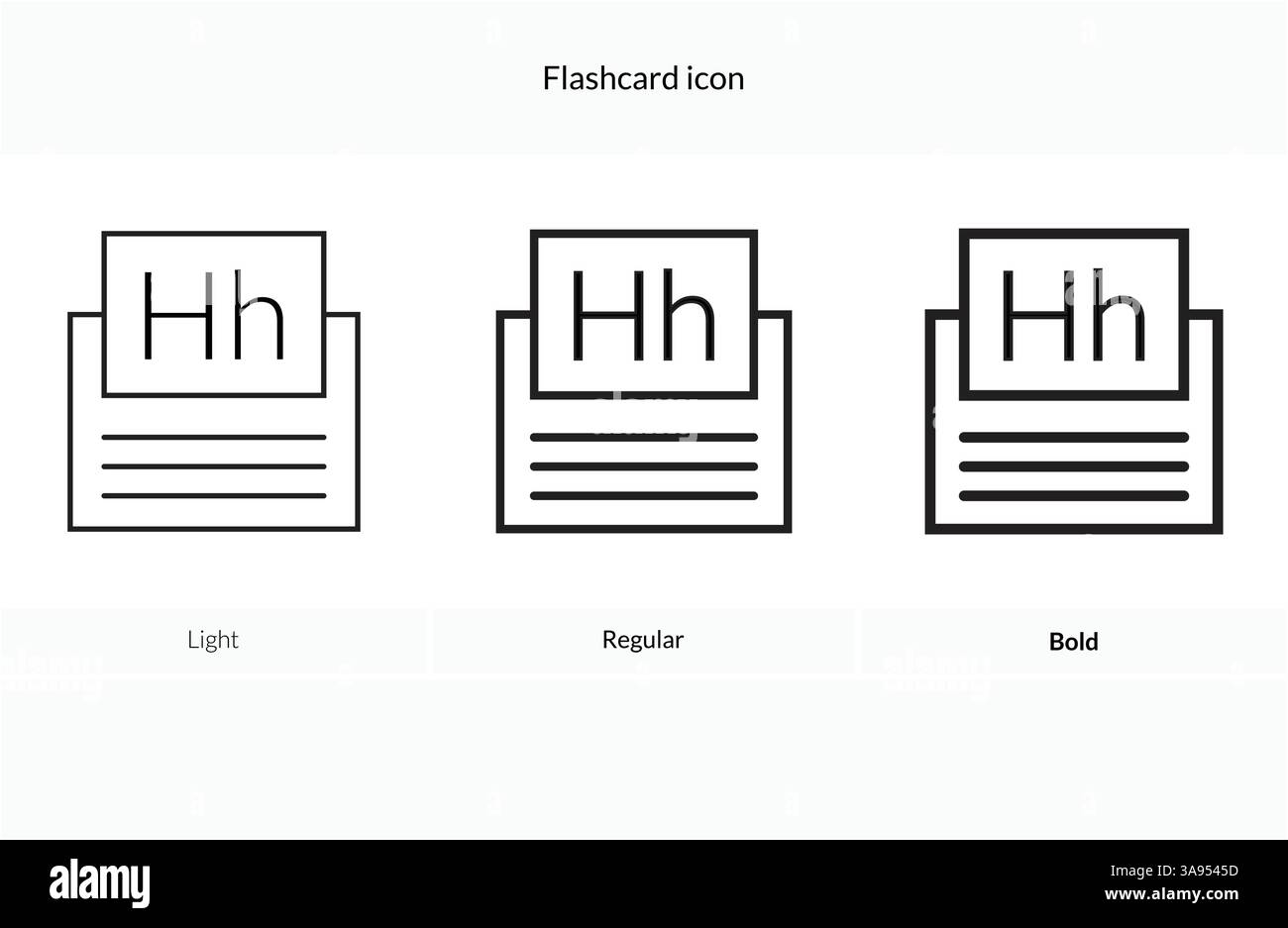 Flashcard icon. words with the letter h for kids learning English ...