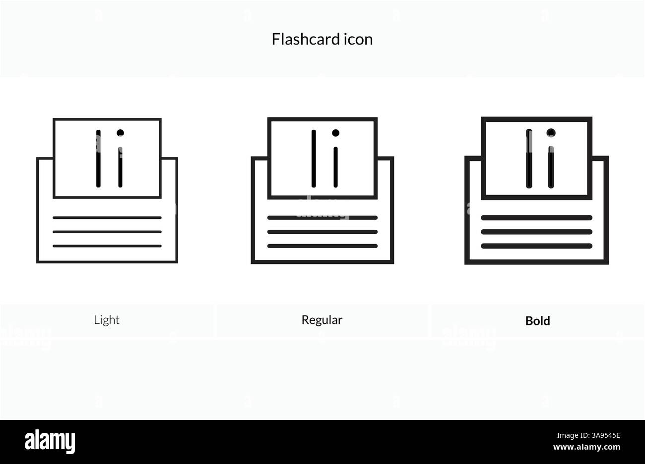 Flashcard icon. words with the letter i for kids learning English ...