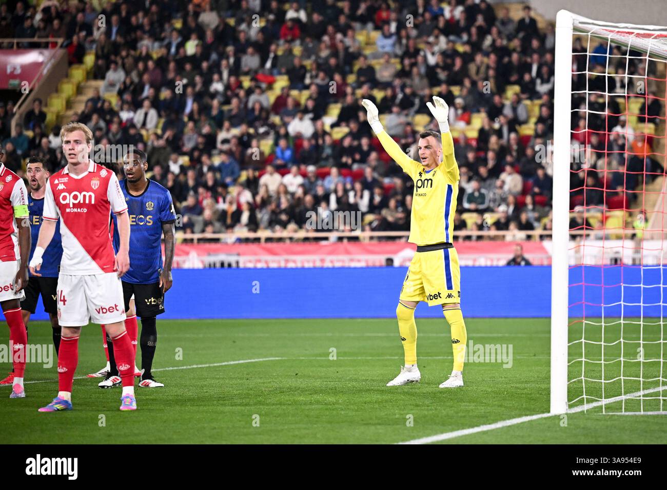 16 Philipp KOHN (asm) during the Ligue 1 match between Monaco and Nice ...