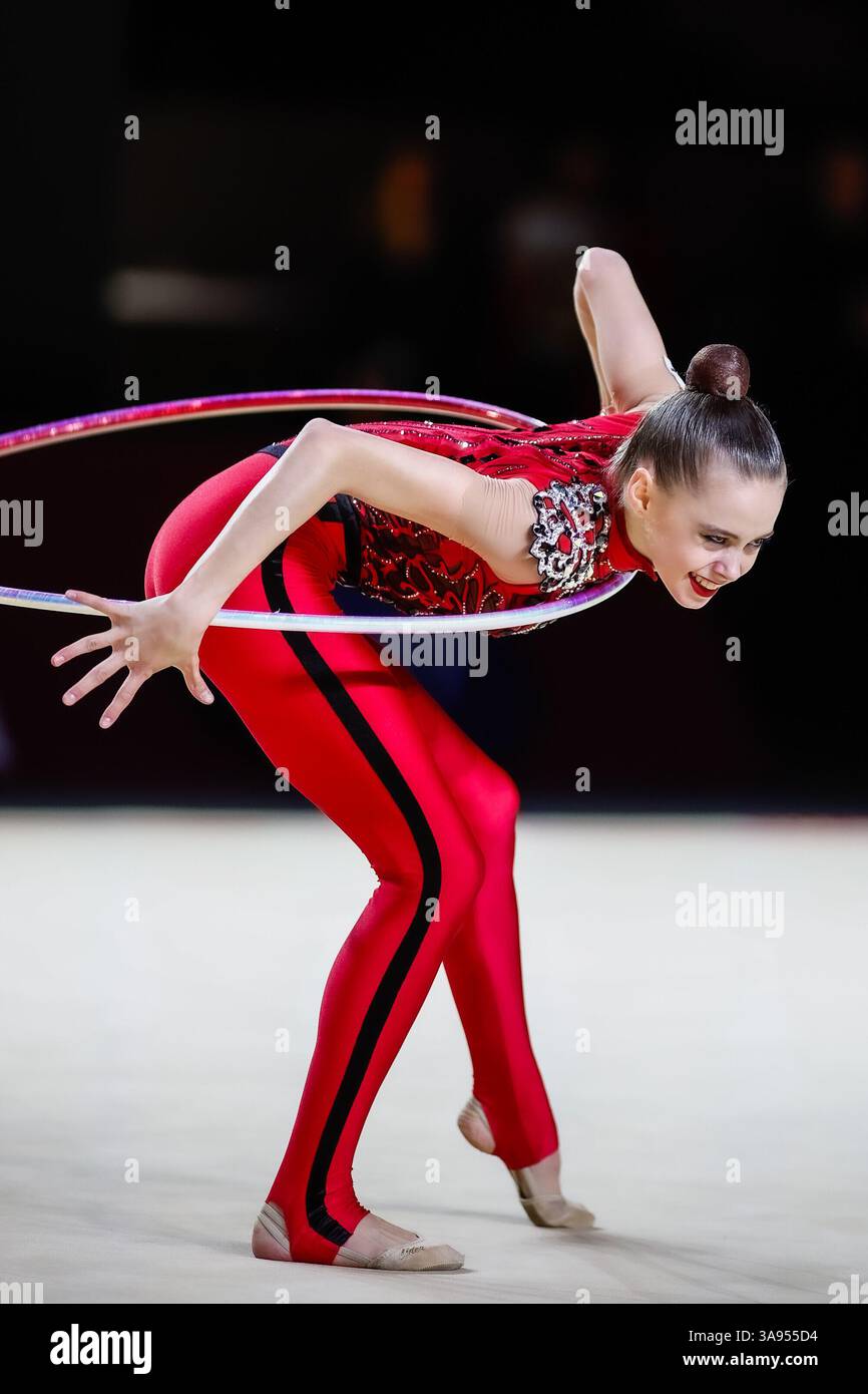 Taisiia Onofriichuk (UKR) at All-Around; 36th Grand Prix Internationaux ...