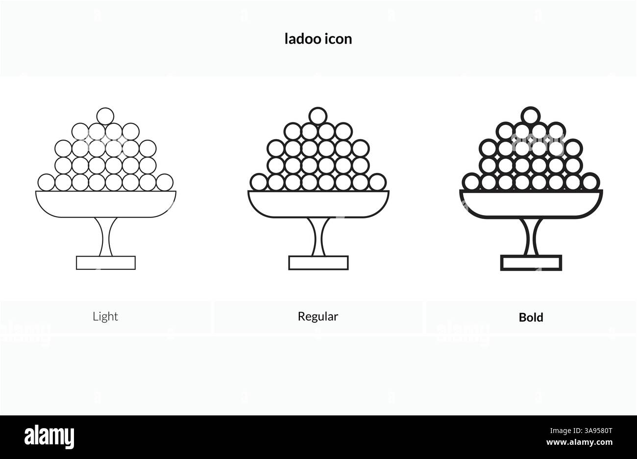 Diwali, food, plate icon. Light Regular And Bold style design isolated ...