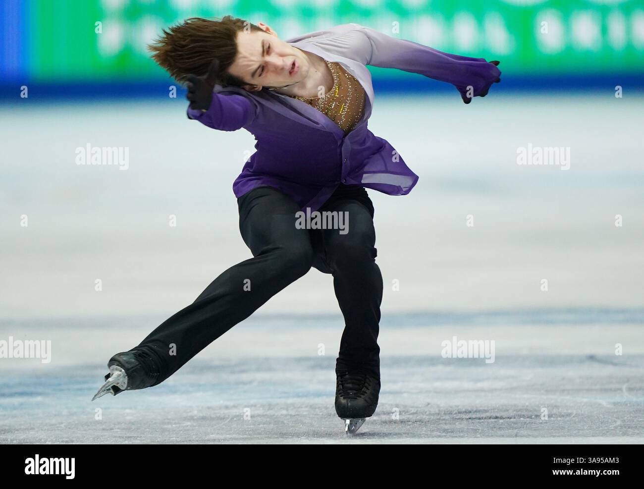 Boston, United States. 29th Mar, 2025. Mikhail Shaidorov of Kazakhstan ...