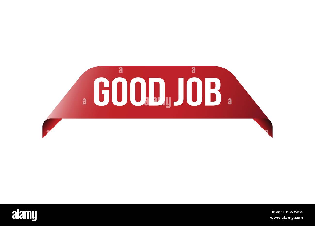 Good job message on Stock Vector Images - Alamy