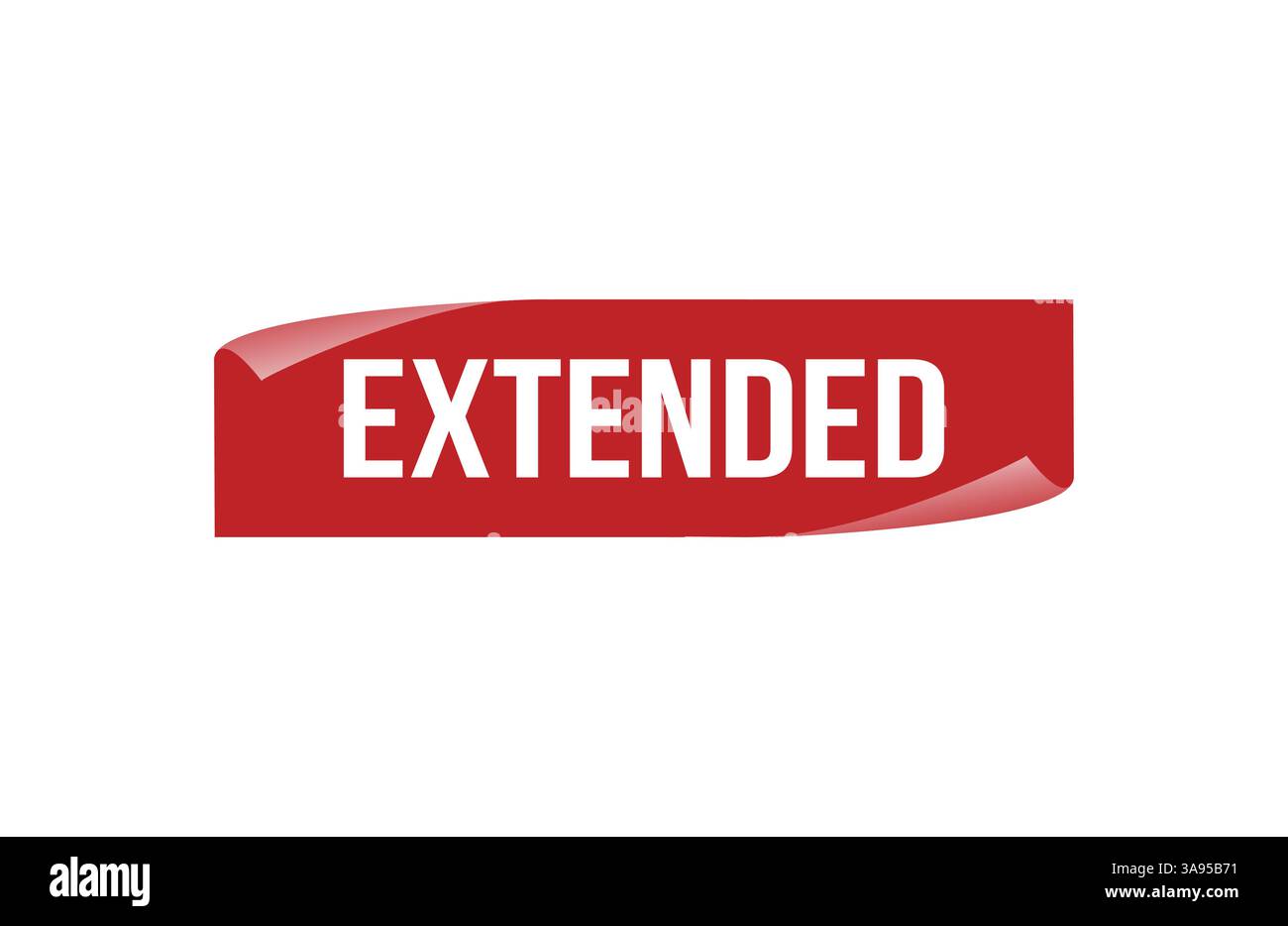 Text extended Stock Vector Images - Alamy