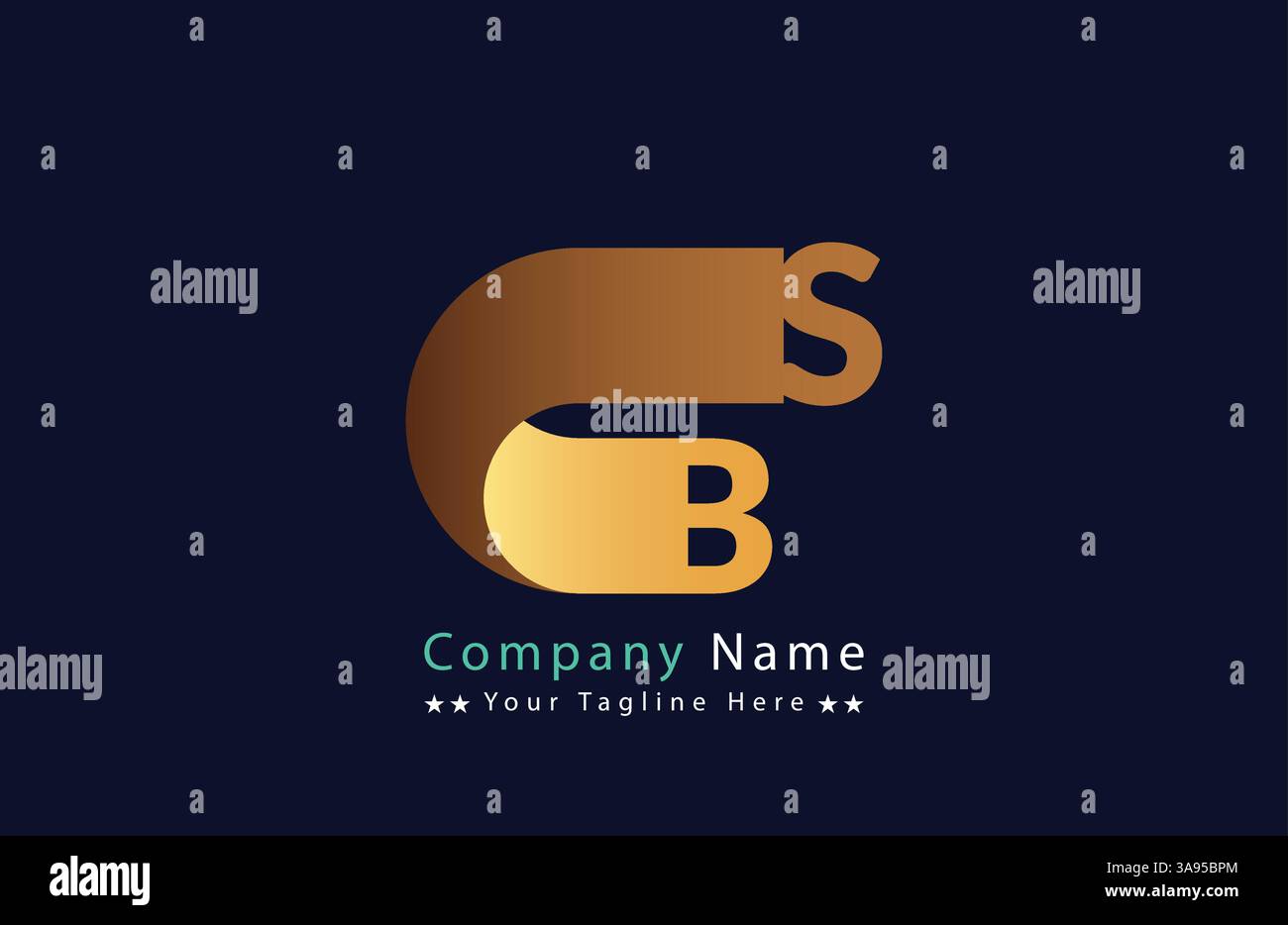 bv letter colorful logo in the circle. Vector Logo Illustration Stock ...