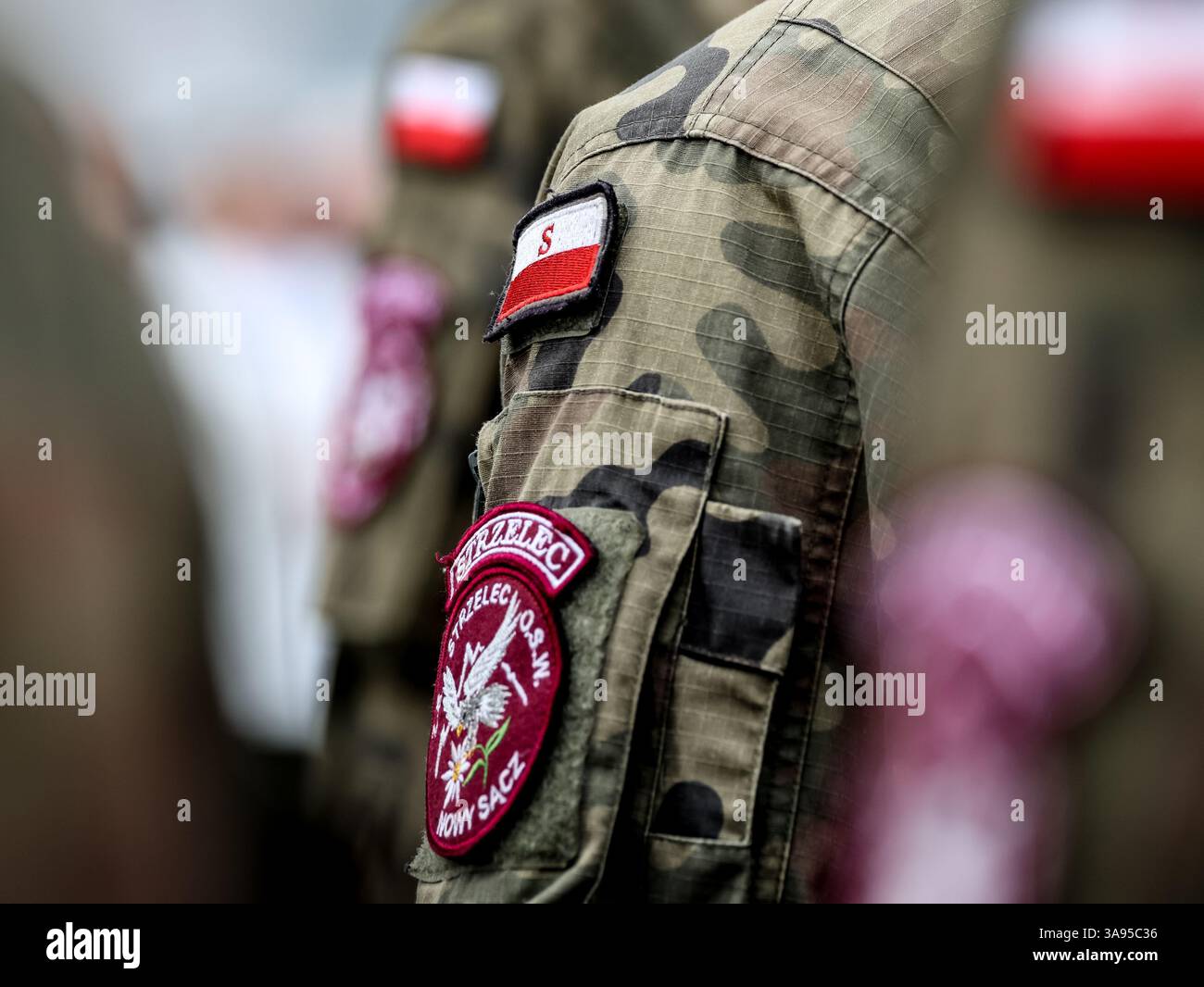 Limanowa, Poland. 29th Mar, 2025. The Territorial Defence Force ...