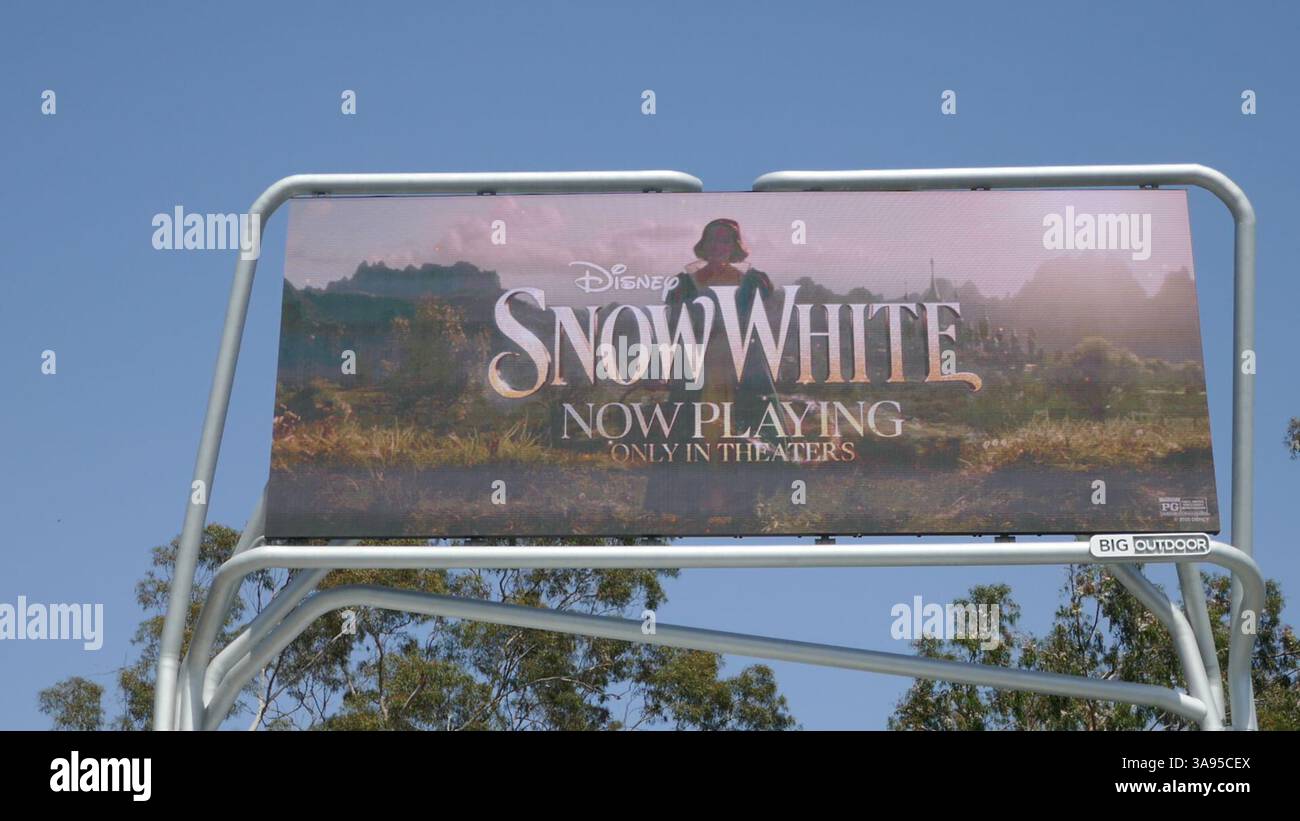 Los Angeles, California, USA 28th March 2025 Disney Snow White ...