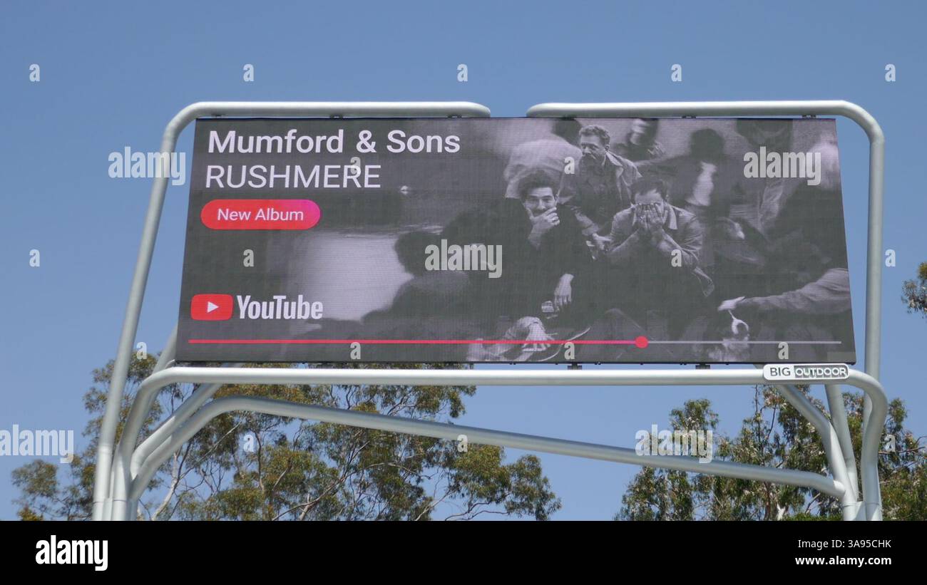 Los Angeles, California, USA 28th March 2025 Mumford & Sons Rushmere ...