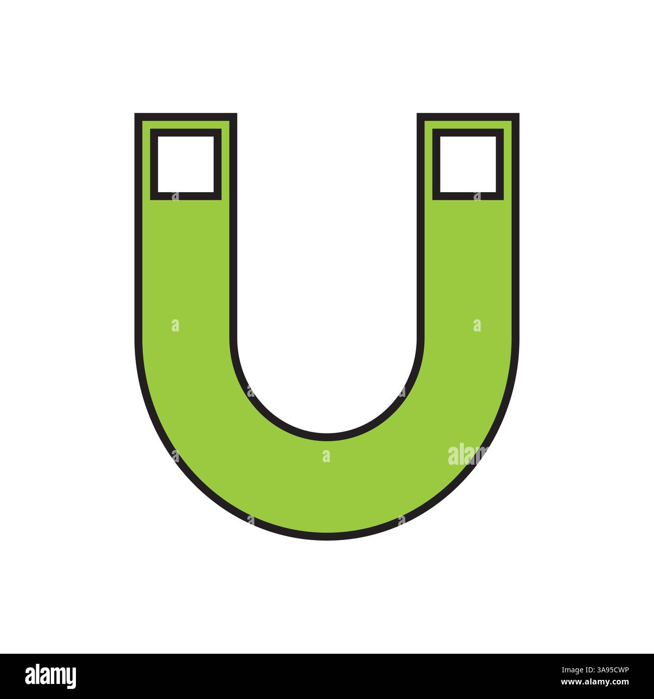 Magnet icon flat vector illustration Stock Vector Image & Art - Alamy