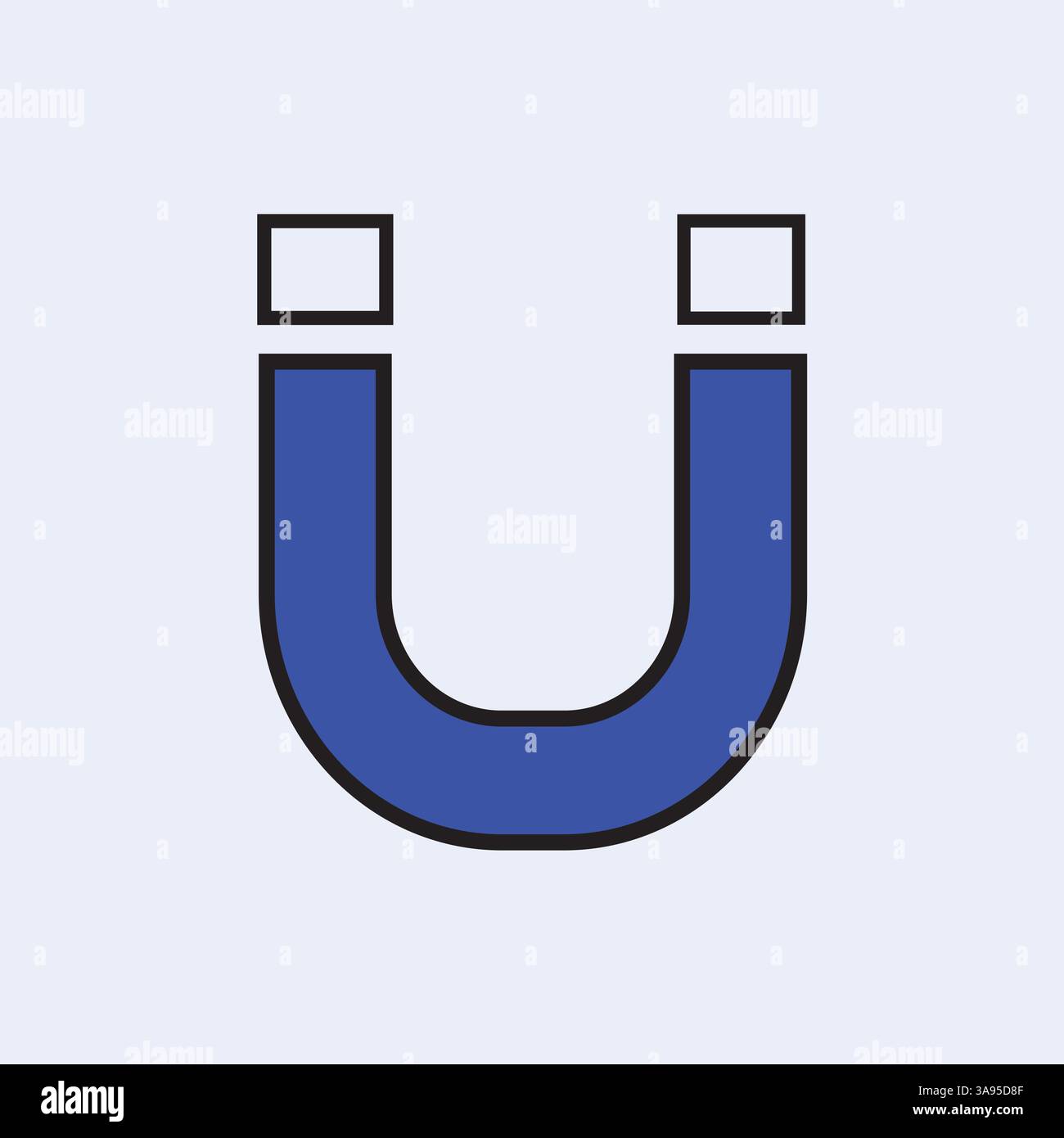 Magnet icon flat vector illustration Stock Vector Image & Art - Alamy